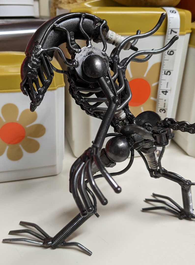 20th Century Fox ALIEN Movie Monster Metal Sculpture Recycled Re’fuse’d ...