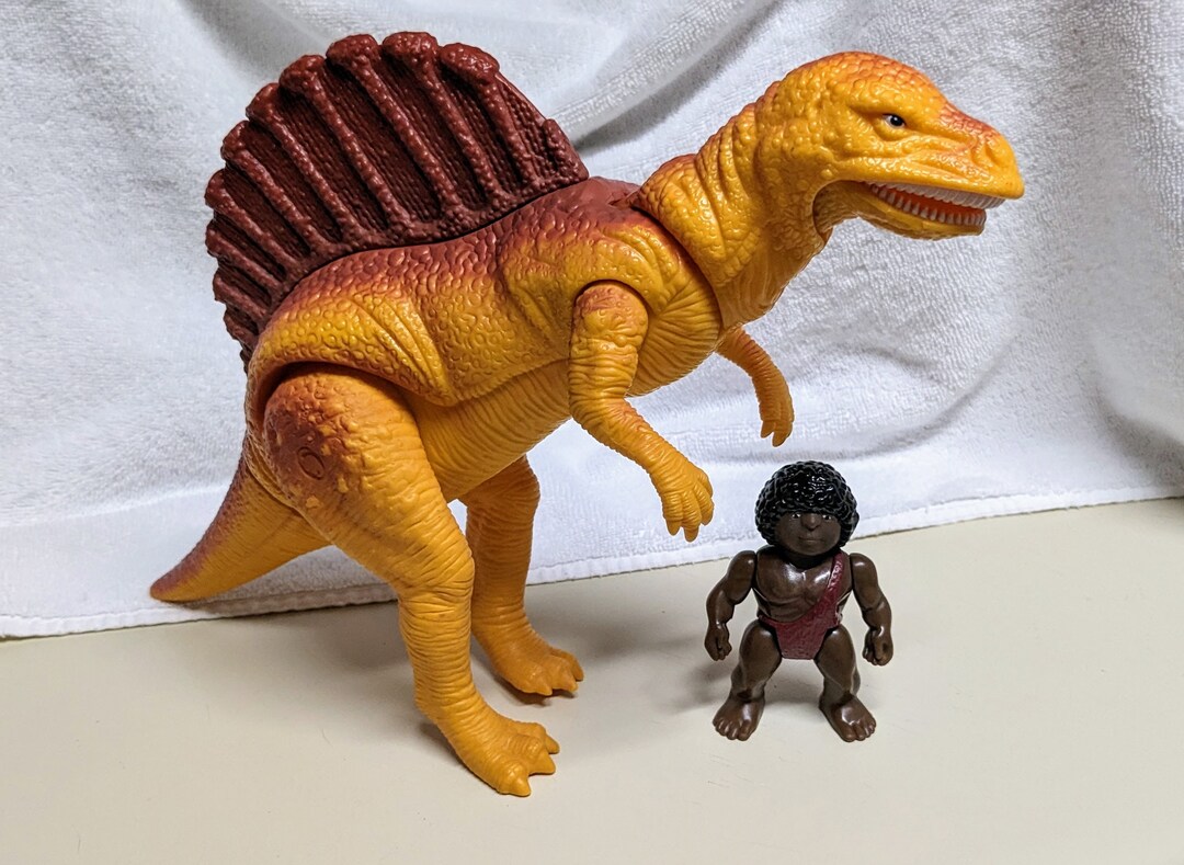 Spinosaurus Vintage Playskool Definitely Dinosaurs 1987 Figure With ...