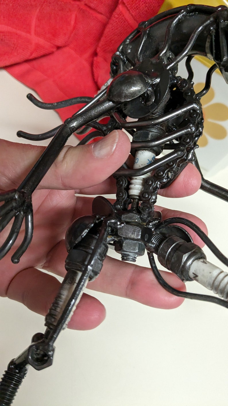 20th Century Fox ALIEN Movie Monster Metal Sculpture Recycled Refused ...