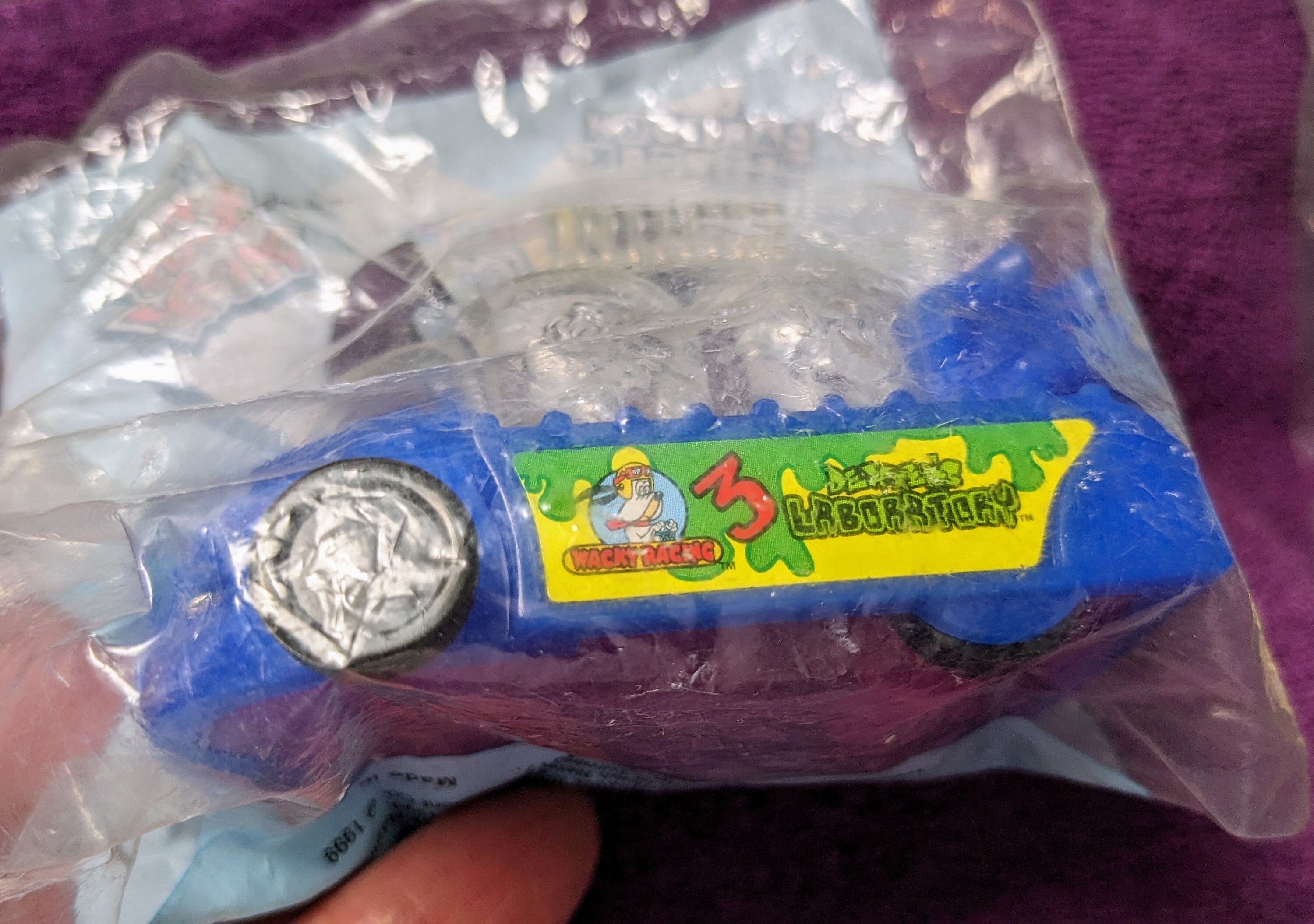Vintage 1999 Wacky Racers Racing Wendy’s Kids Meal Premium Dexters ...