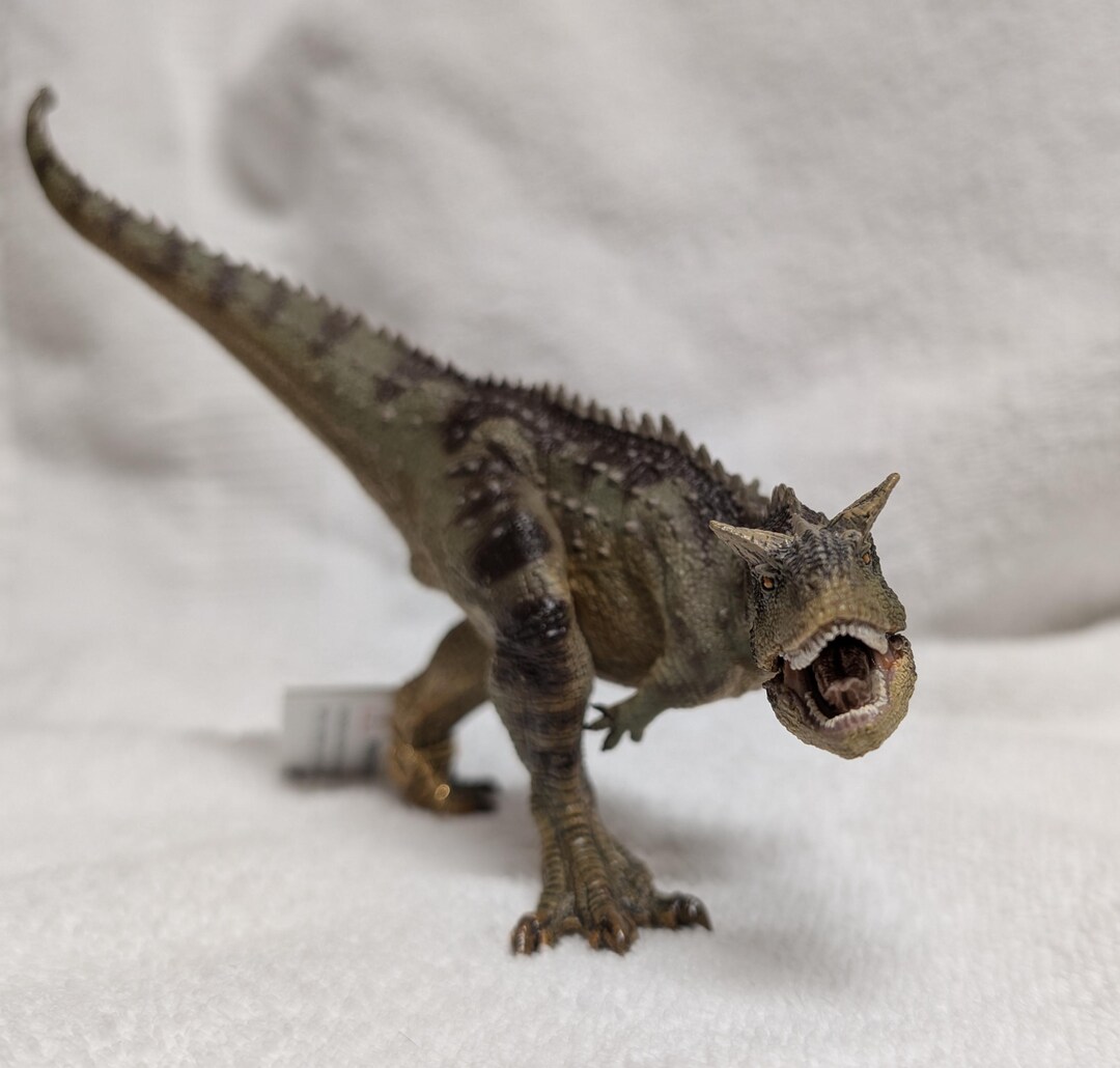Jurassic Park Carnotaurus PAPO Dinosaur Figure Import France New Old Stock - Etsy