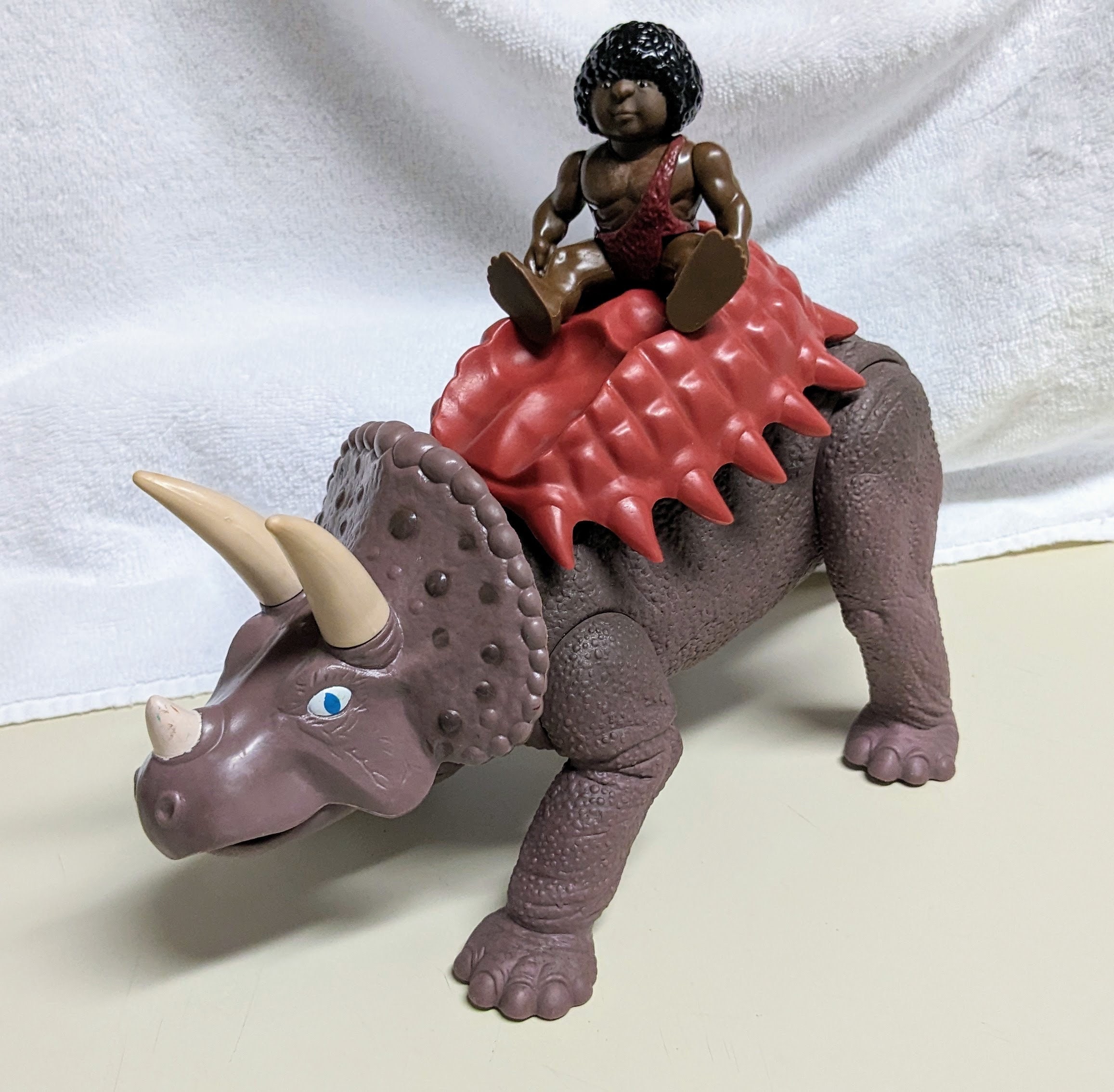 Vintage Triceratops Playskool 1987 Definitely Dinosaurs Figure With ...