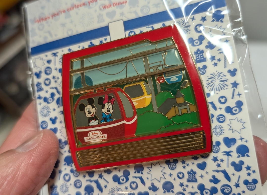 Rare! Skyliner Pin Walt Disney World Resorts! 2019 Preview Item - Etsy