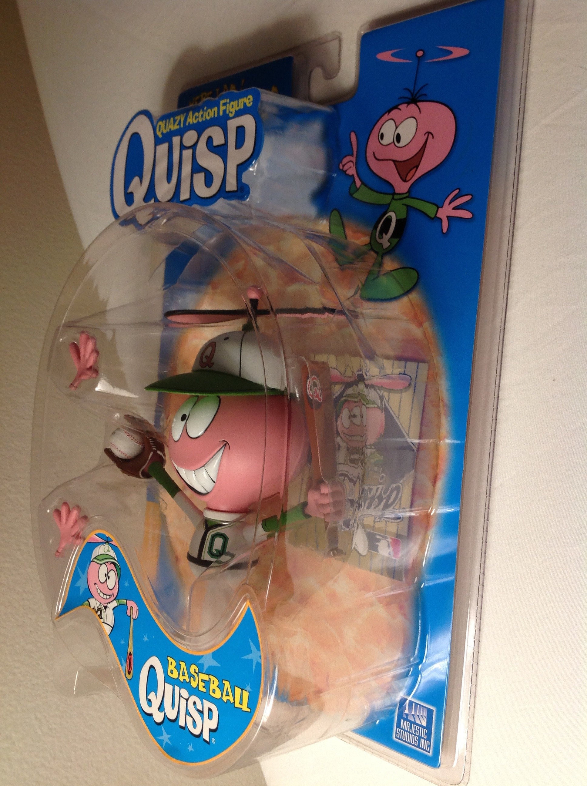 QUISP Qwaazy Space Alien in Baseball Togs Action Figure MIB Sealed ...