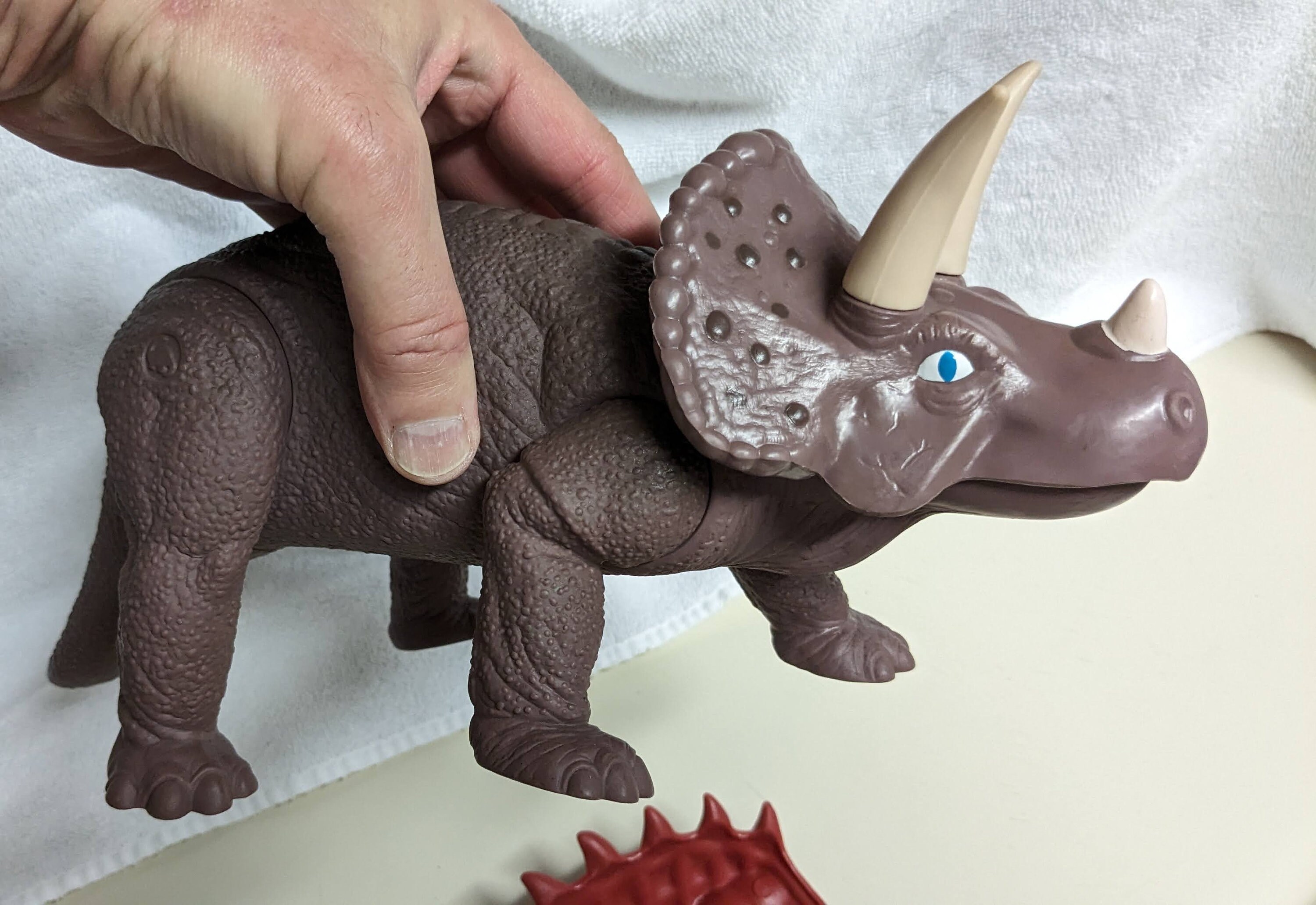 Vintage Triceratops Playskool 1987 Definitely Dinosaurs Figure With ...