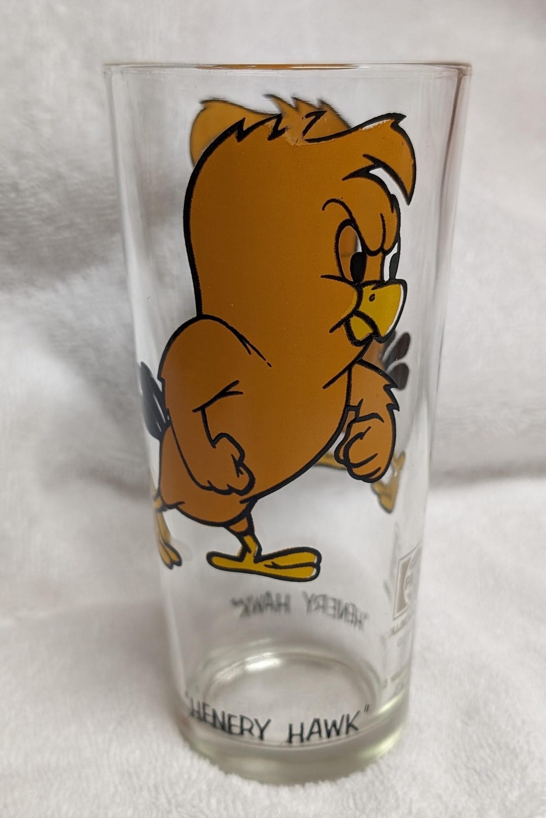 Vintage Pepsi Henry Hawk Collectors Glass 1973 Unused Clean Rare 16 ...