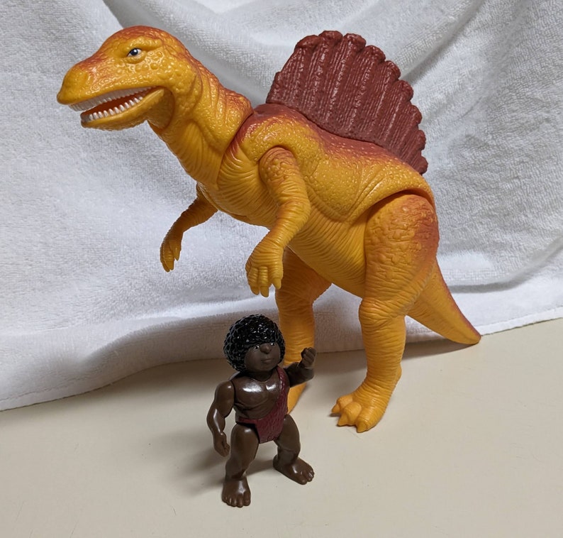 Spinosaurus Vintage Playskool Definitely Dinosaurs 1987 Figure With ...