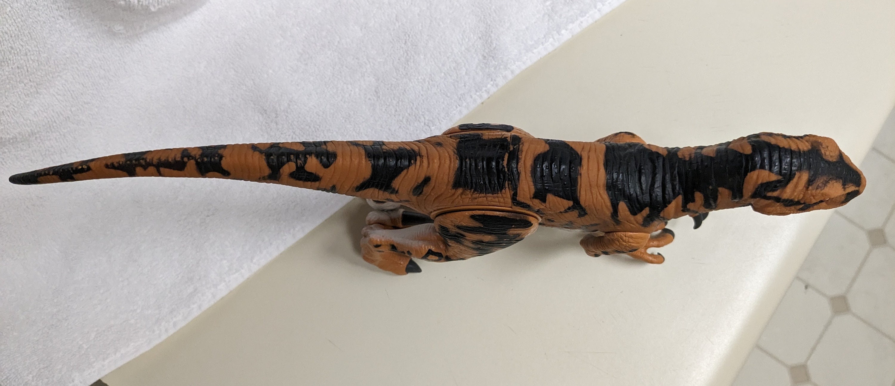 Vintage Jurassic Park 1993 Series 2 Electronic Utahraptor Velociraptor ...