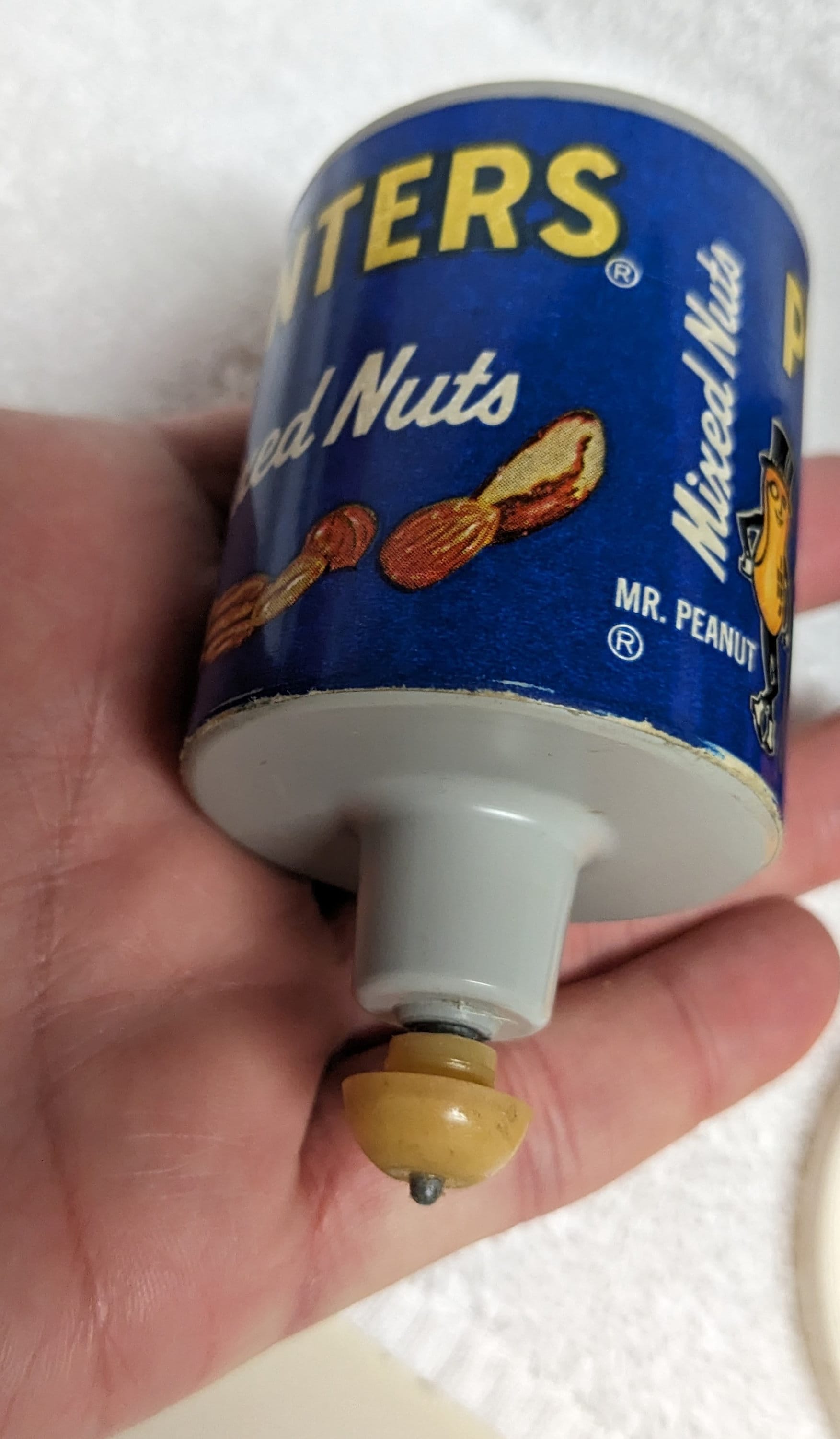 Vintage Mattel Canned Wizzzer Planters Peanuts 1970 Spinning Top - Etsy