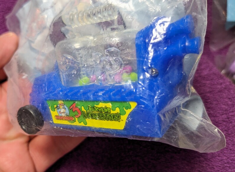 Vintage 1999 Wacky Racers Racing Wendy’s Kids Meal Premium Dexters ...