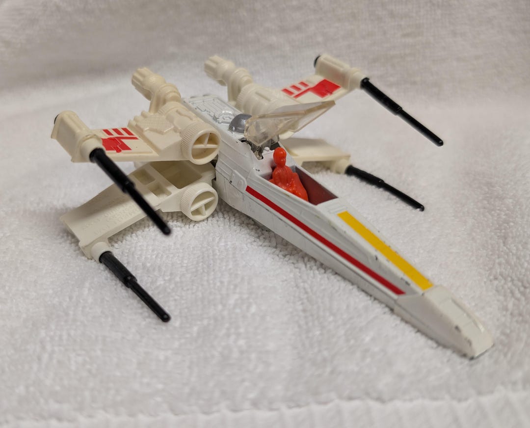 Vintage Kenner Toys Die Cast X-wing Fighter Spaceship STAR WARS 1978 ...