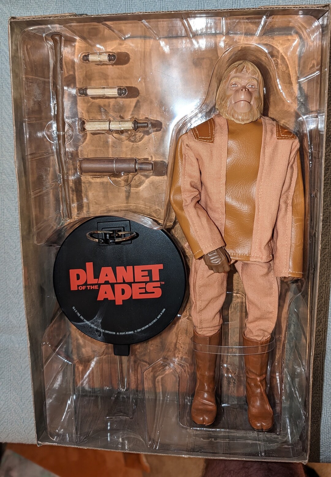 Vintage Planet of the Apes 12” Dr Zaius Forbidden Zone Variant Figure ...