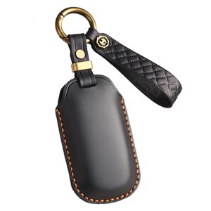 Handmade Leather Key Fob Cover Compatible for Jeep Commander Compass ...