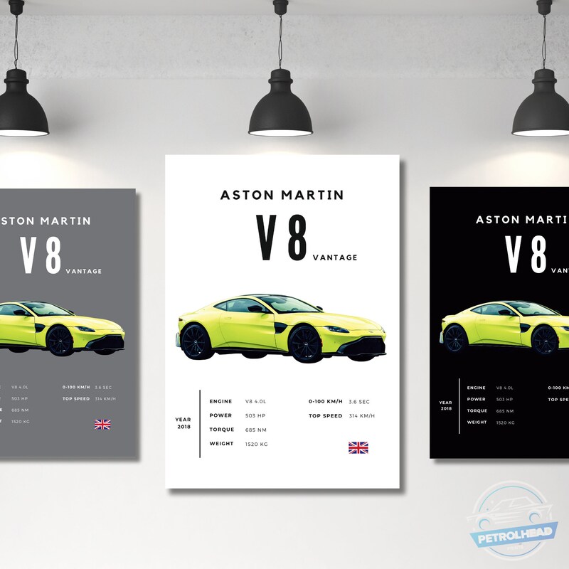 Aston martin poster - Etsy.de