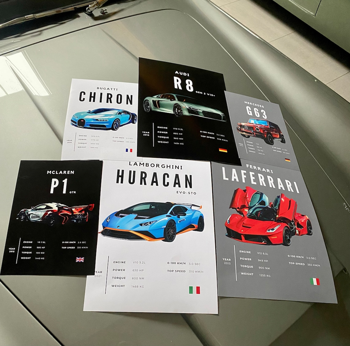 Bugatti Poster Print Chiron Poster Super Car Poster Wall Art Car ...