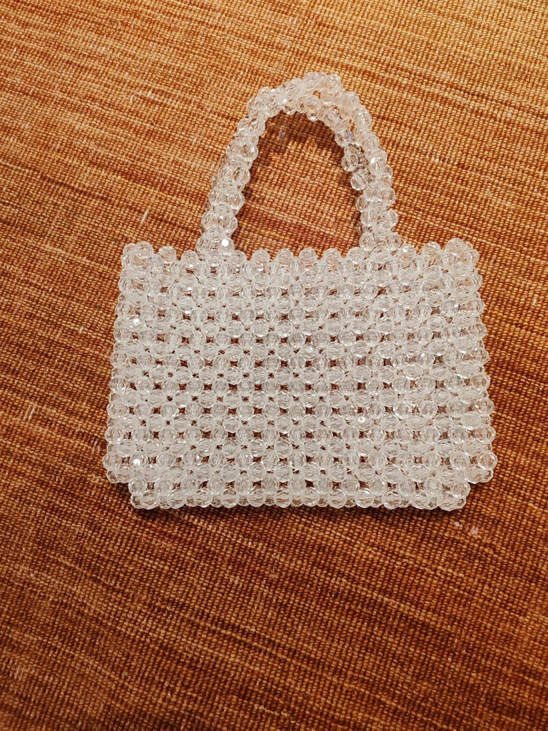 Crystal Bead Bag, Special Design Bag, Glass Bag - Etsy