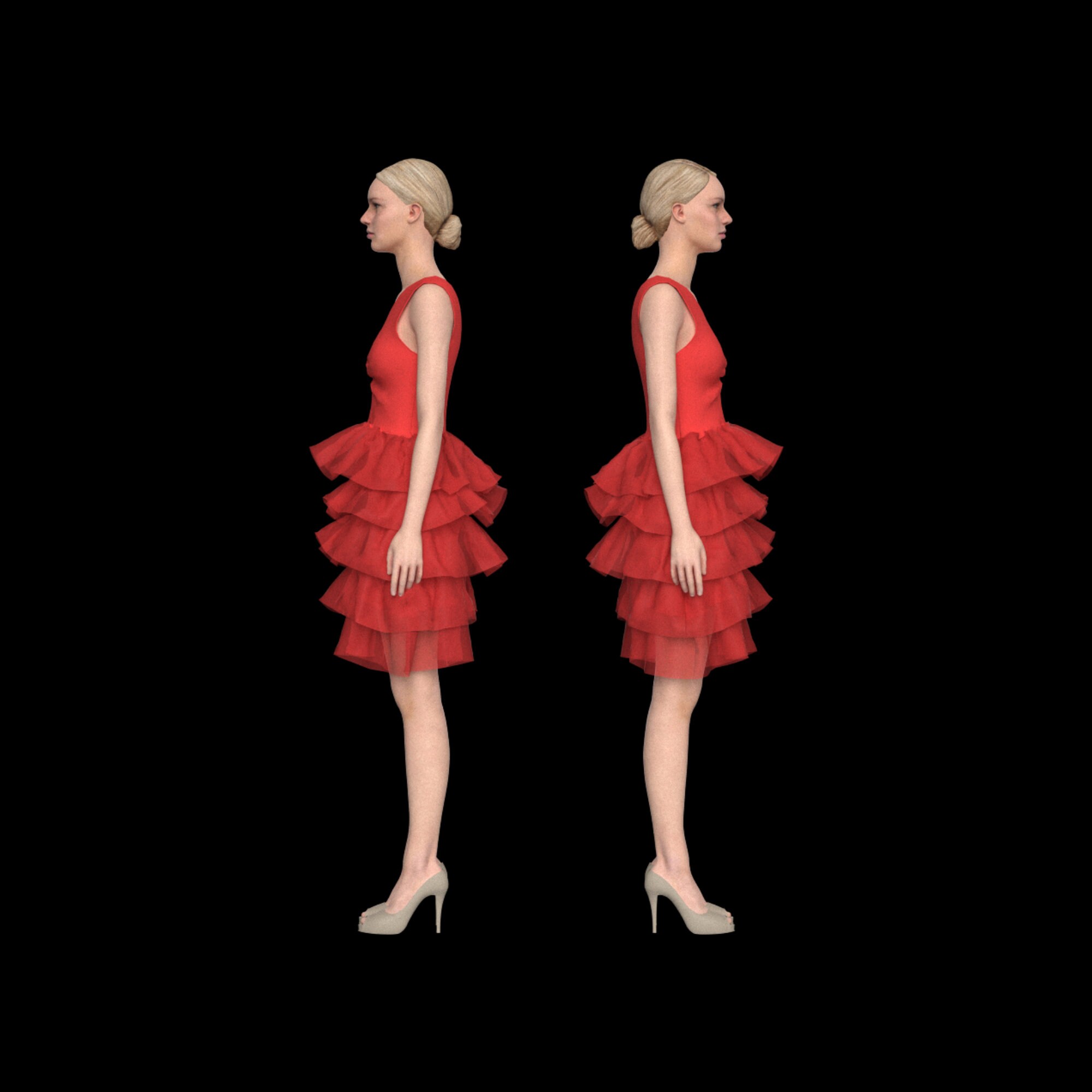 3D Digital Garment Dress 3D Fashion Christmas Perfect Gift for ...