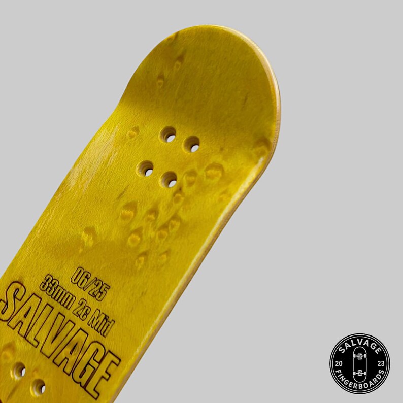 Fingerboard Sliced Split Deck - Etsy