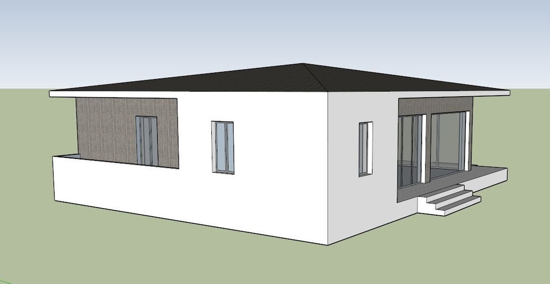 40x30 House Plan, Modern House Design , 2 Bathrooms House Plans, 3 ...