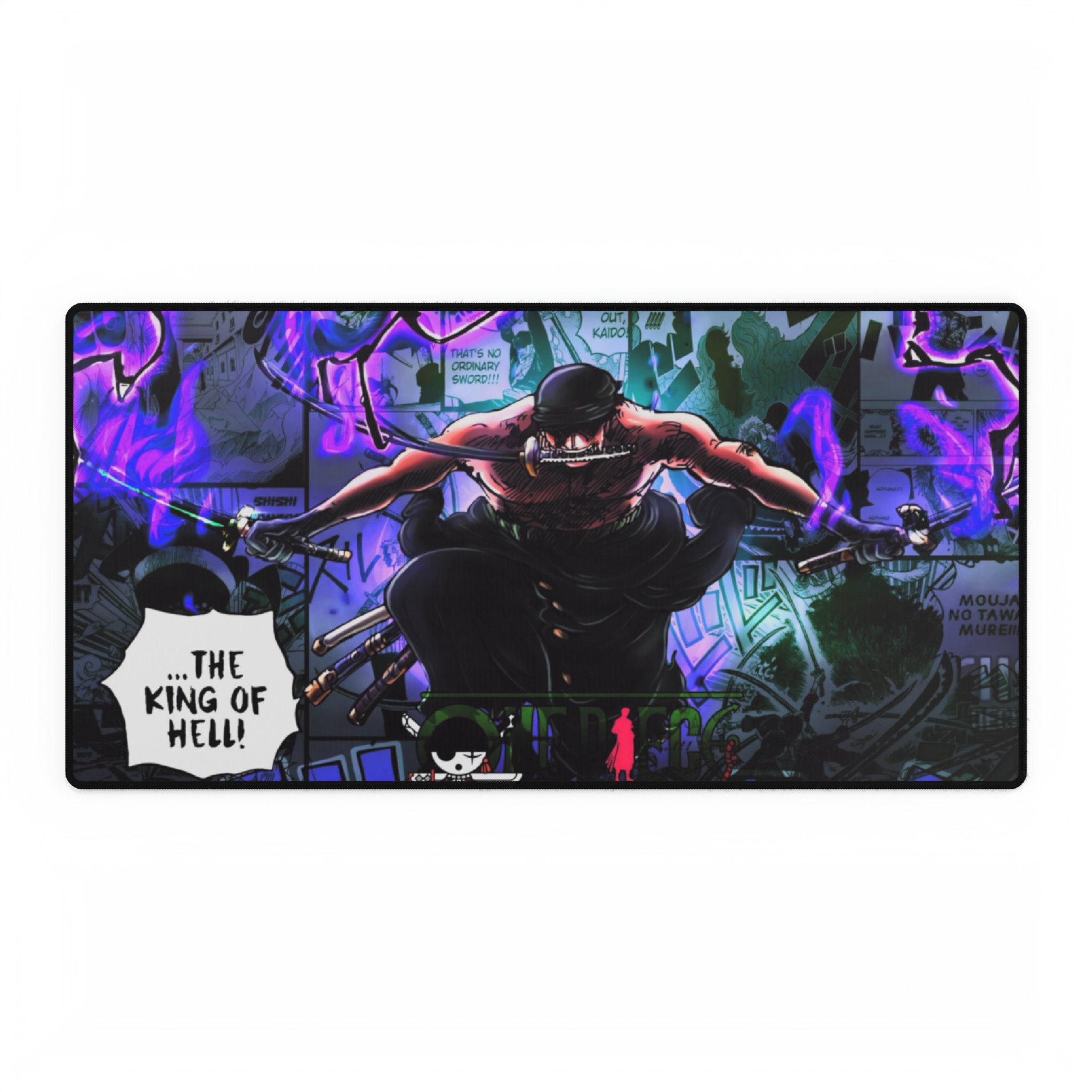 Roronoa Zoro Mousepad, Luffy, Luffy Monkey, Zoro, Pirate, Gear 5, Luffy ...