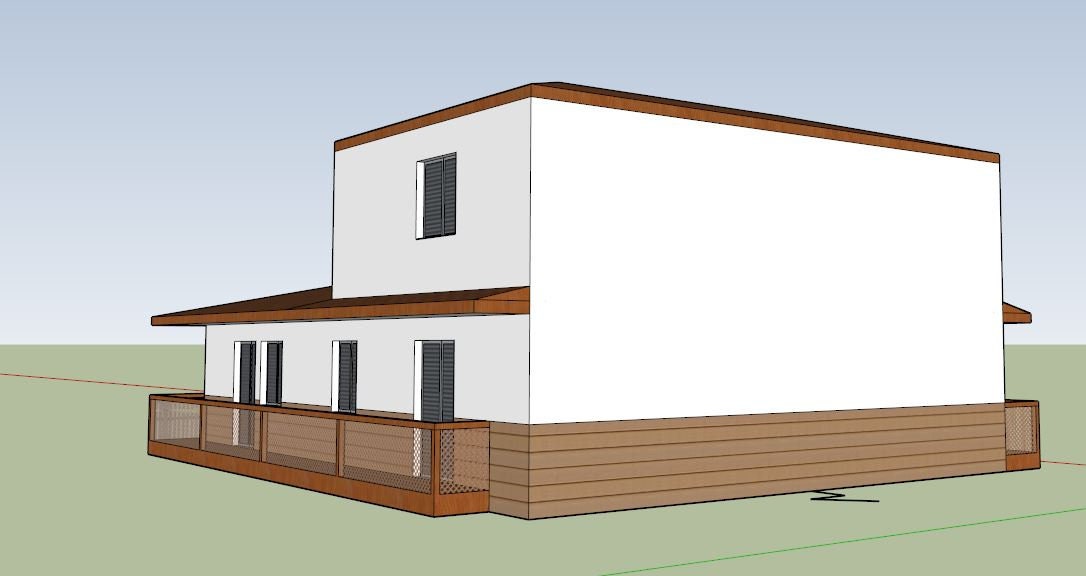 2000 Sq Ft Barndominium 50x40 House Plan Modern House - Etsy Australia
