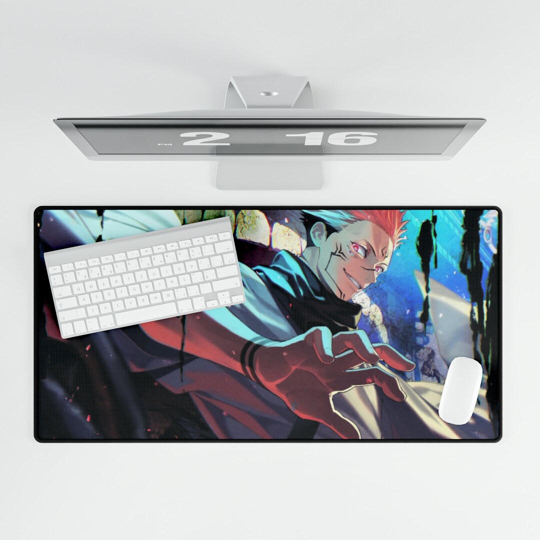 Anime Desk Pad Ryomen Sukuna Anime, Yuta Okkotsu Appareal, Yuji Itadori ...