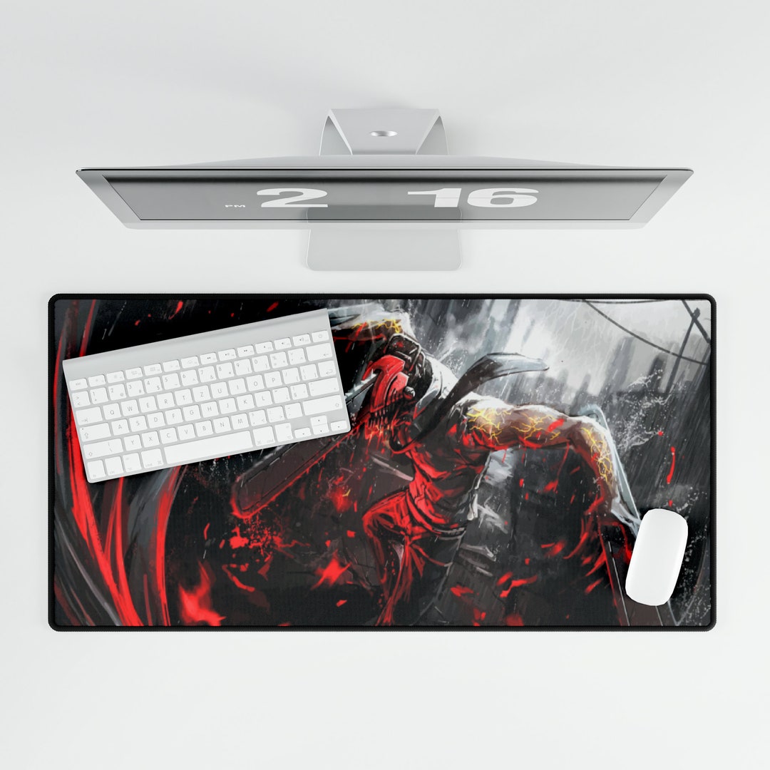 Chainsaw Man Mousepad,power & Chainsaw Man Deskpad, XXL Mouse Pad ...