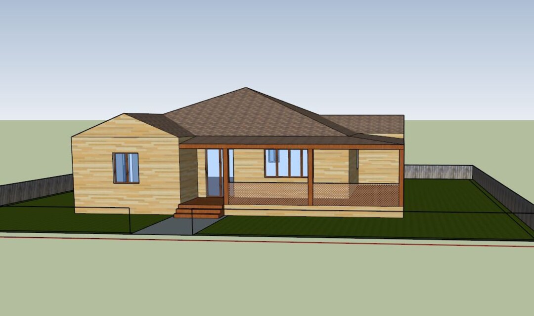 50x40 House Plan 2000 Sq Ft Barndominium 2 Bathrooms - Etsy Australia
