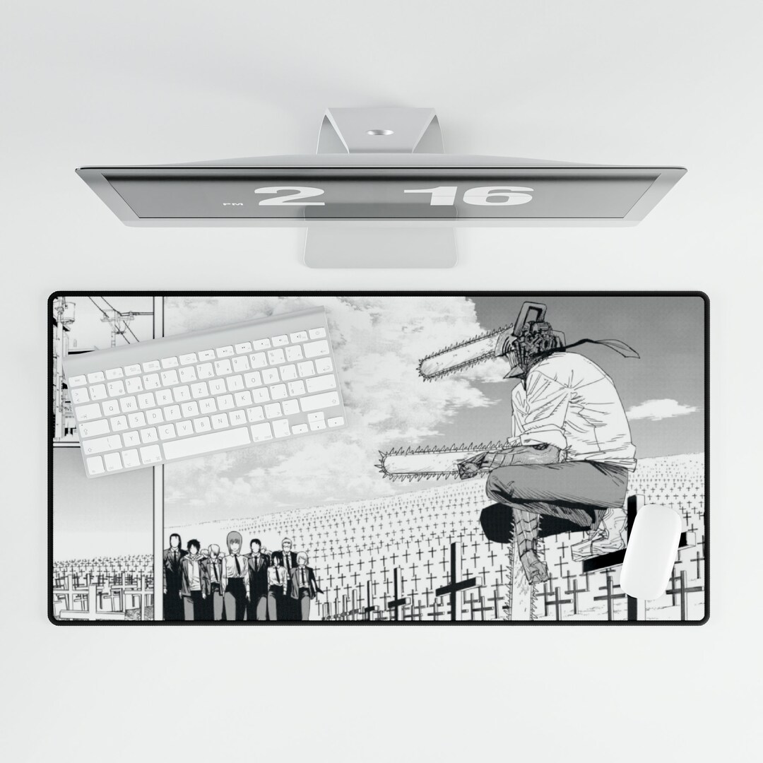 Chainsaw Man Mousepad, XXL Mouse Pad, Power Deskpad, Denji Mousepad ...