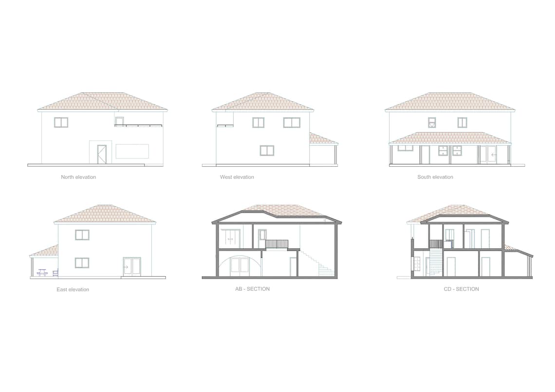 Duplex House Plan 2000 Sq Ft Barndominium 50x40 House Plan - Etsy