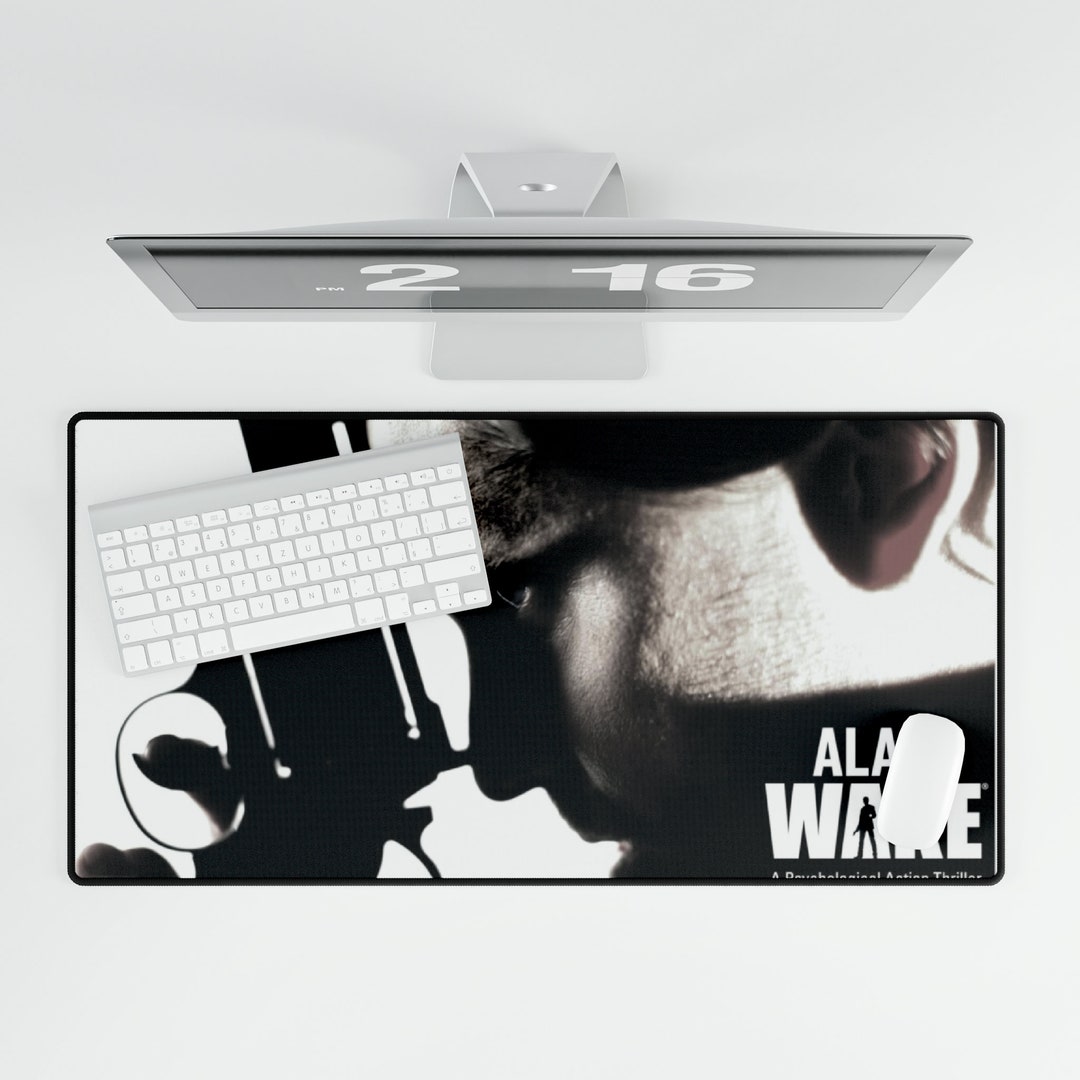 Alan Wake Mousepad, Mousepad Nerd, Alan Wake, Y2k, Gioco Alan Wake, Alanwake, Mousepad Geek ...