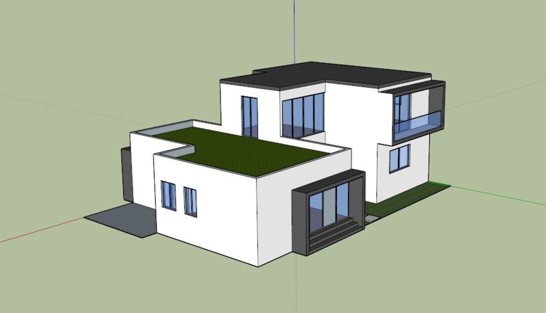 2000 Sq Ft Barndominium 50x40 House Plan Modern House - Etsy Australia