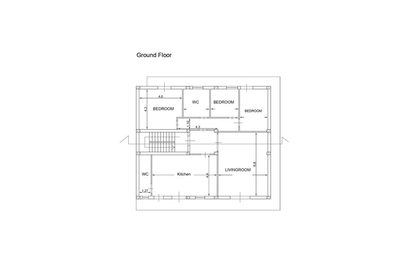 2000 Sq Ft Barndominium 50x40 House Plan Modern House - Etsy Australia