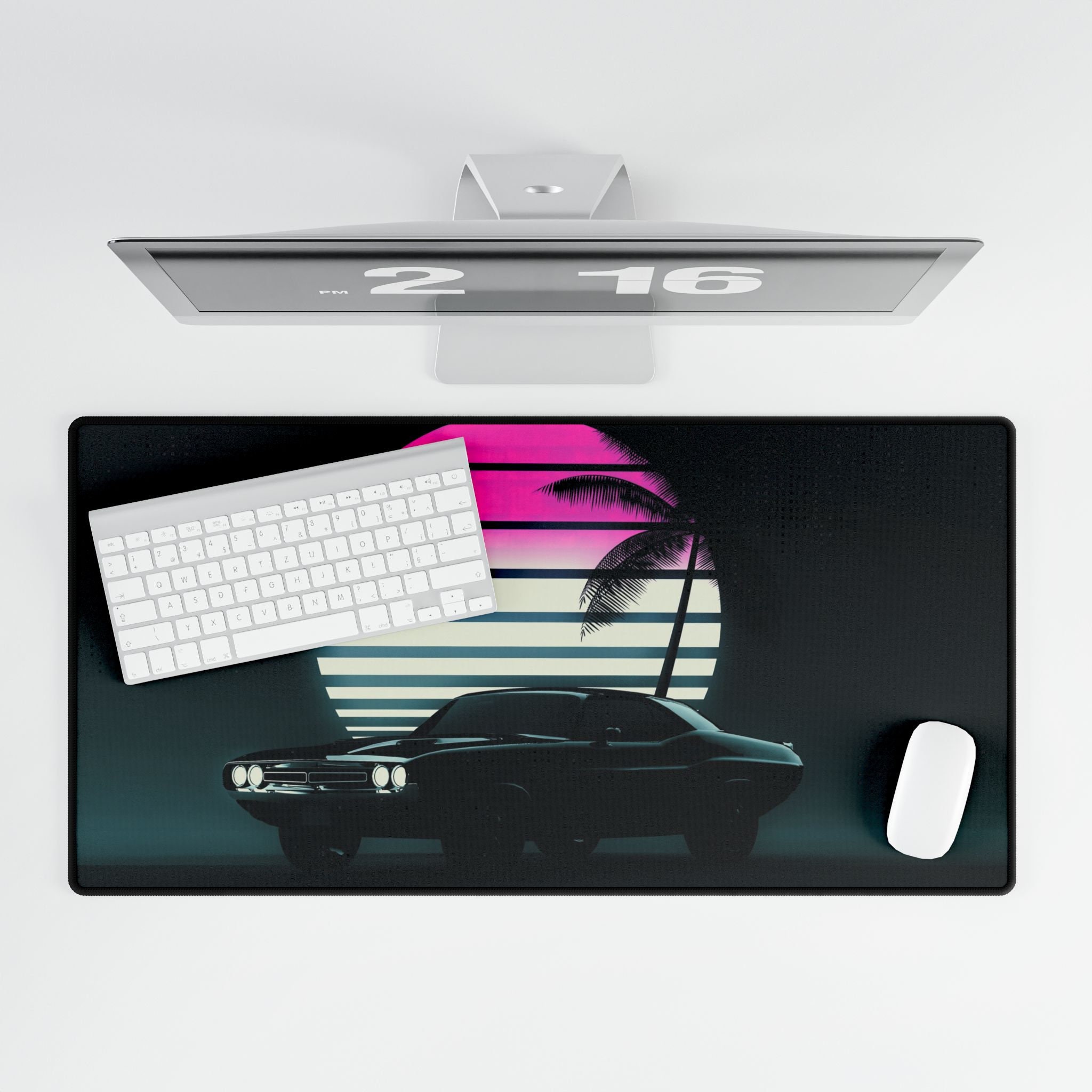 Musclecar, Corner Desk Mat,rgb Desk Mat,waifu Desk Mat,matcha Desk Mat ...