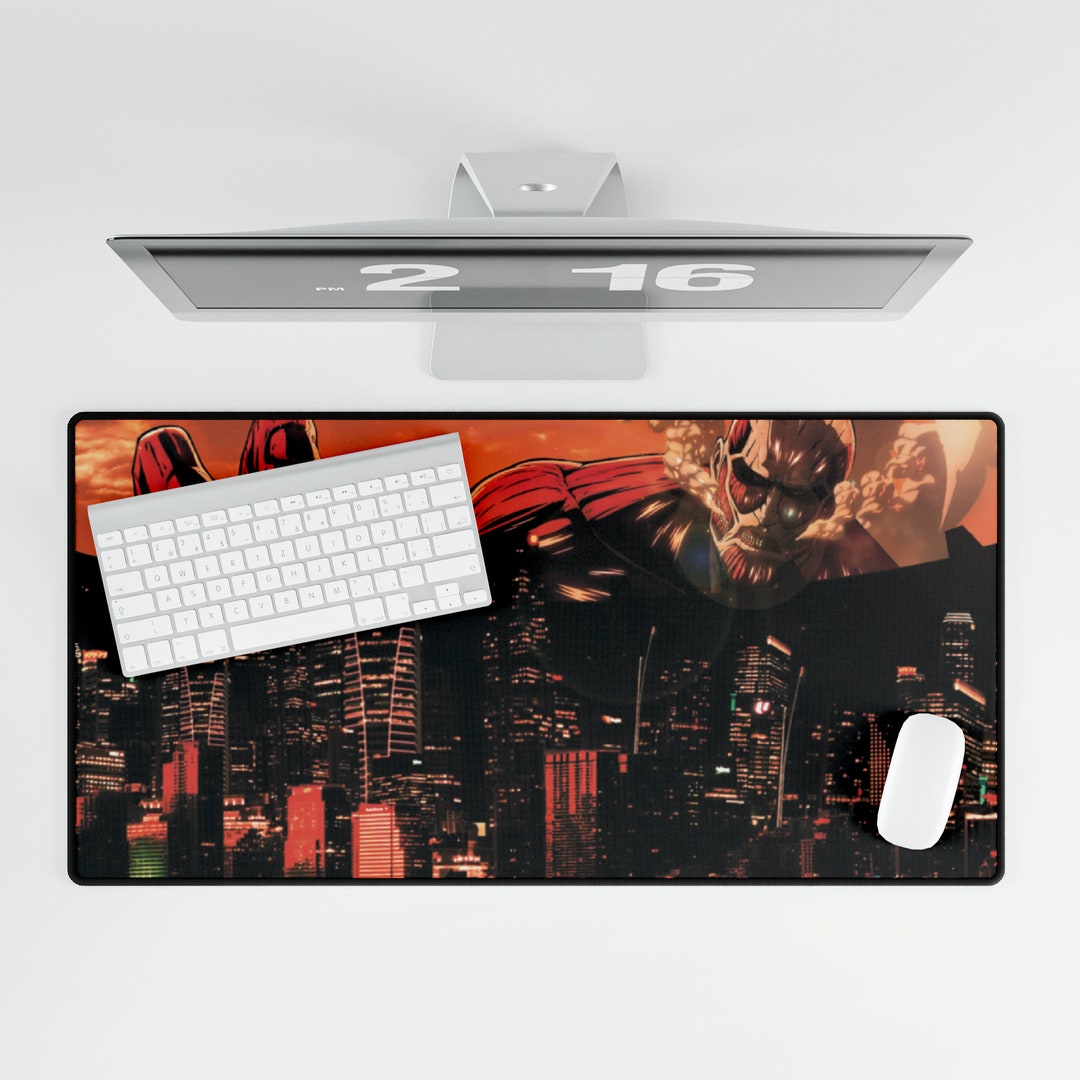 Desk Pad Levi Ackerman, Regalo Anime per Hanji Zoe, Mouse Pad Mikasa Ed ...