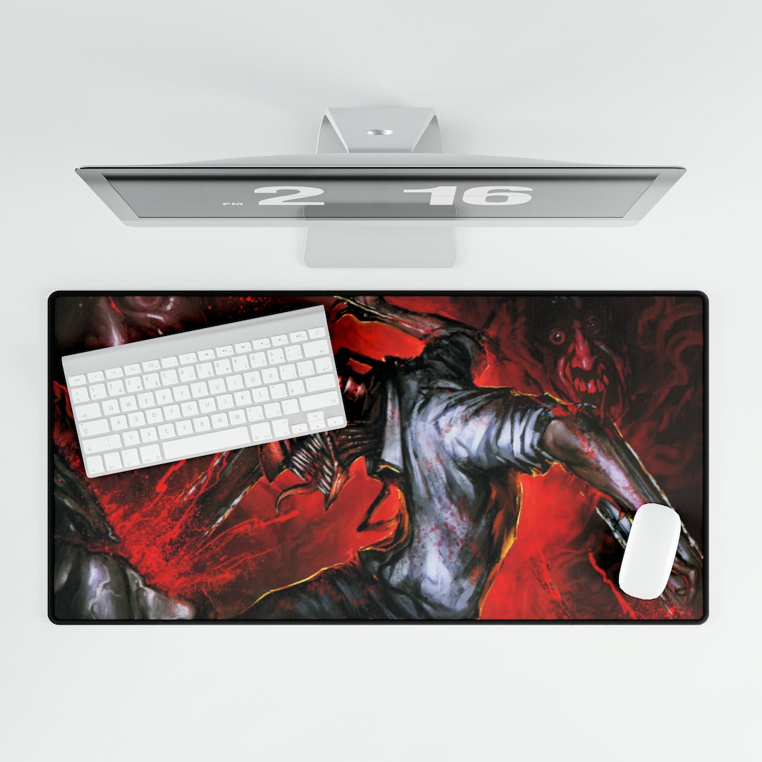 Chainsaw Man Mousepad,power & Chainsaw Man Deskpad, XXL Mouse Pad ...