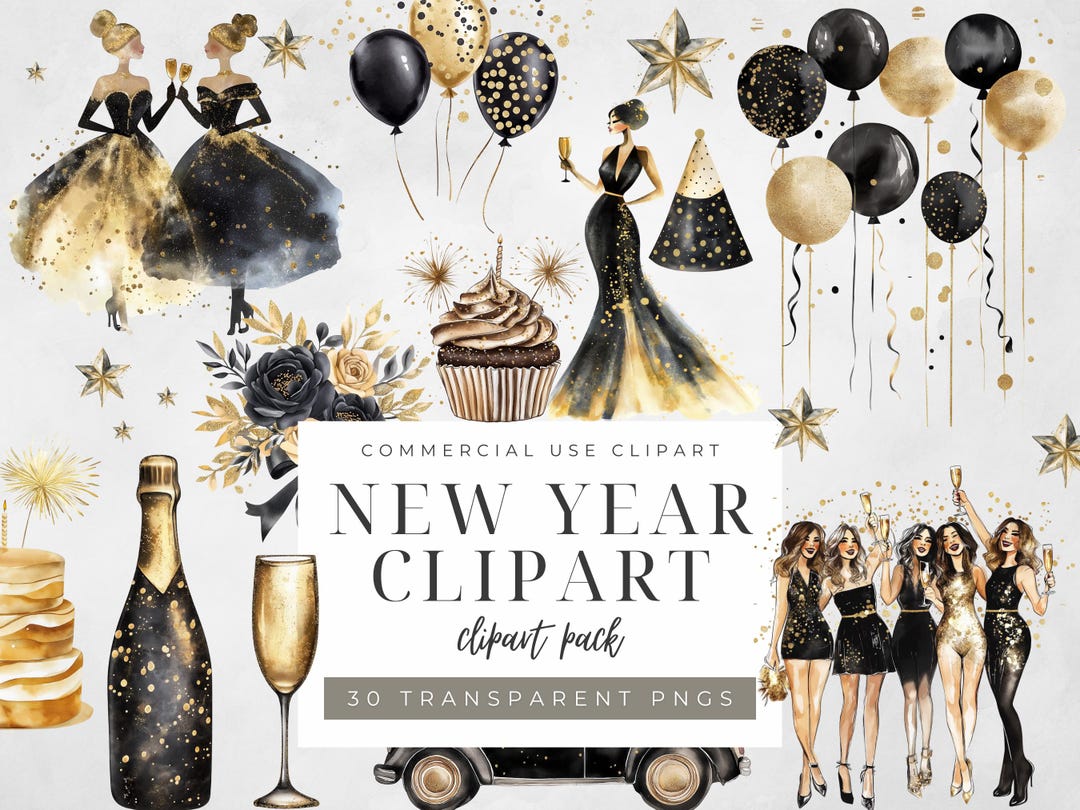 New Year PNG New Year Clipart New Years Eve PNG New Years Eve Party ...