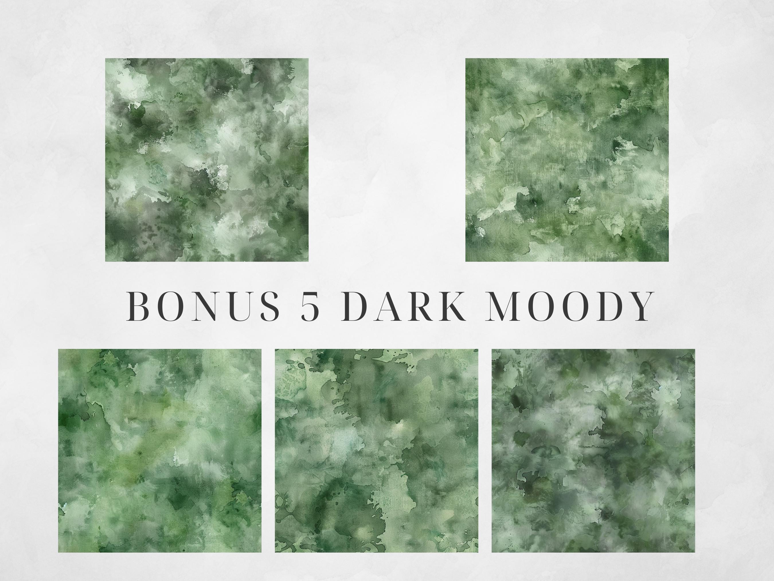Sage Green Digital Paper Pack, Watercolor Texture Backgrounds, Neutral ...