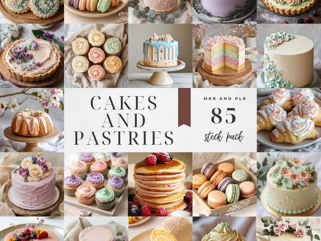 Cakes and Pastries Stock Photos Aesthetic Dessert Images Baking ...