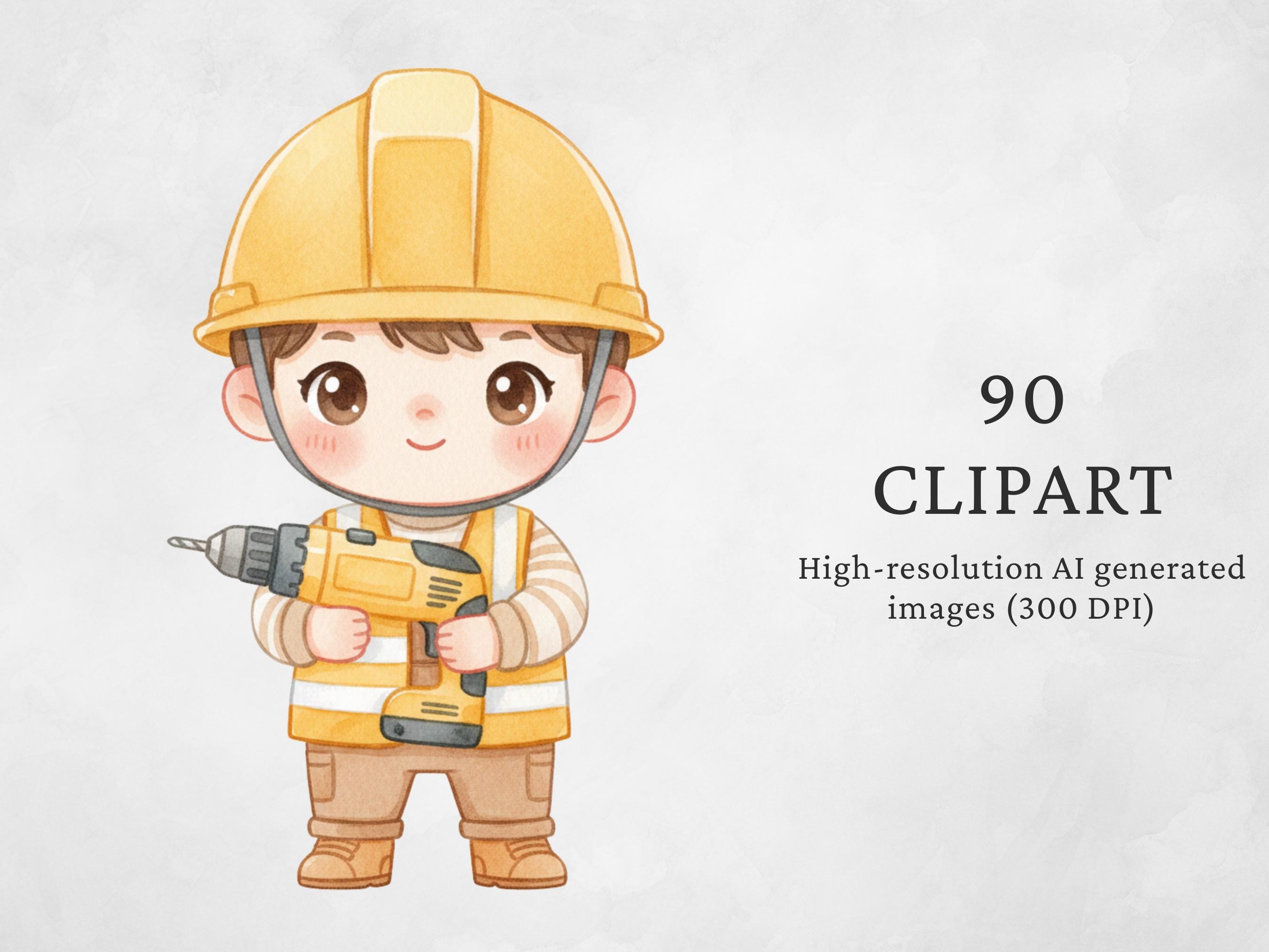 Construction Clipart Bundle | Kids Construction Vehicles PNG ...