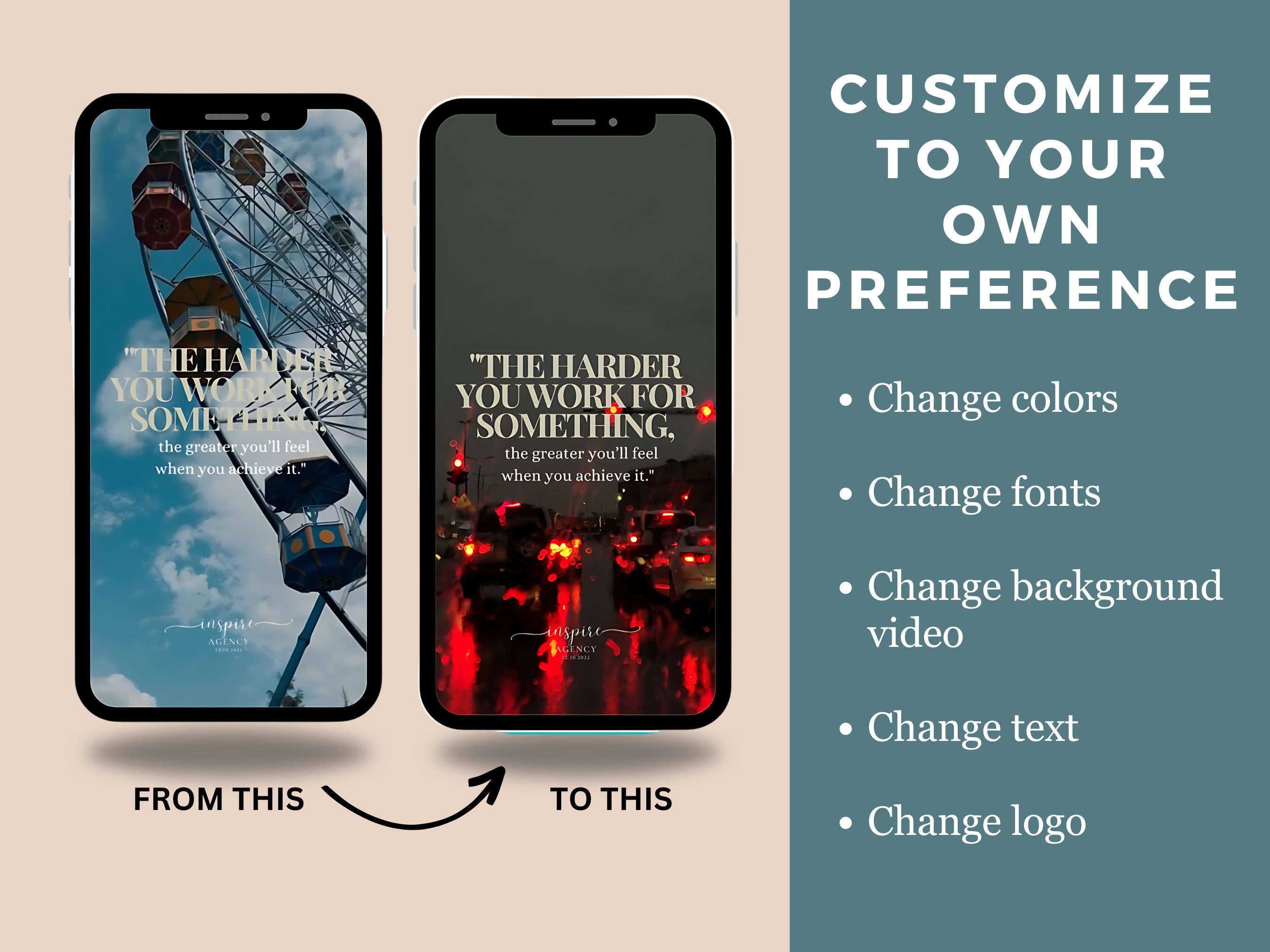 100 Motivational Reels Template for Business Influencers, Content ...