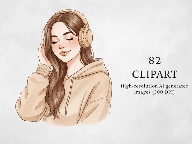 Self Care Clipart Set | Wellness Aesthetic PNG, Spa Day Illustrations ...