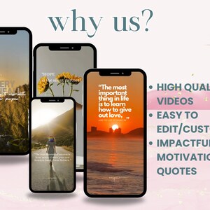 100 Motivational Reels Template for Business Influencers, Content ...