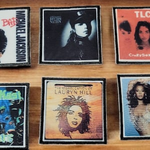 Album Cover Iron-on Patches - Etsy