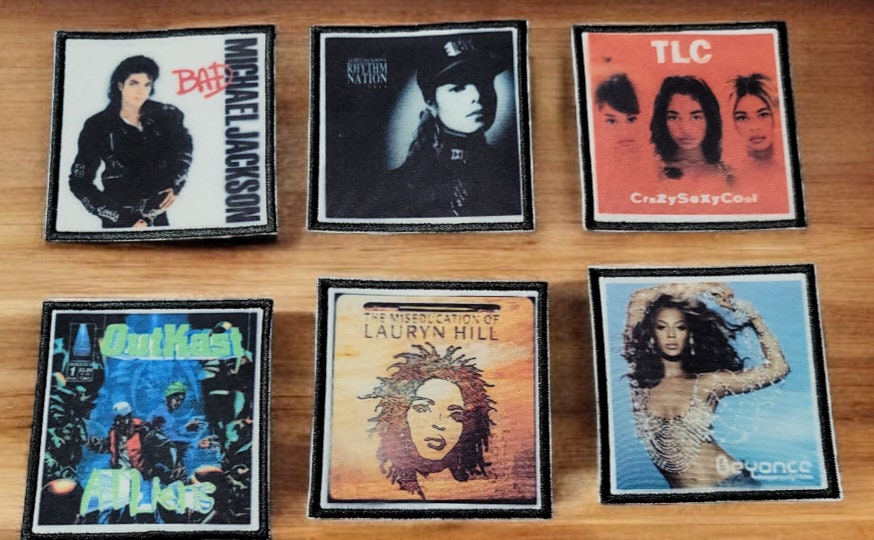 Album Cover Iron-on Patches - Etsy