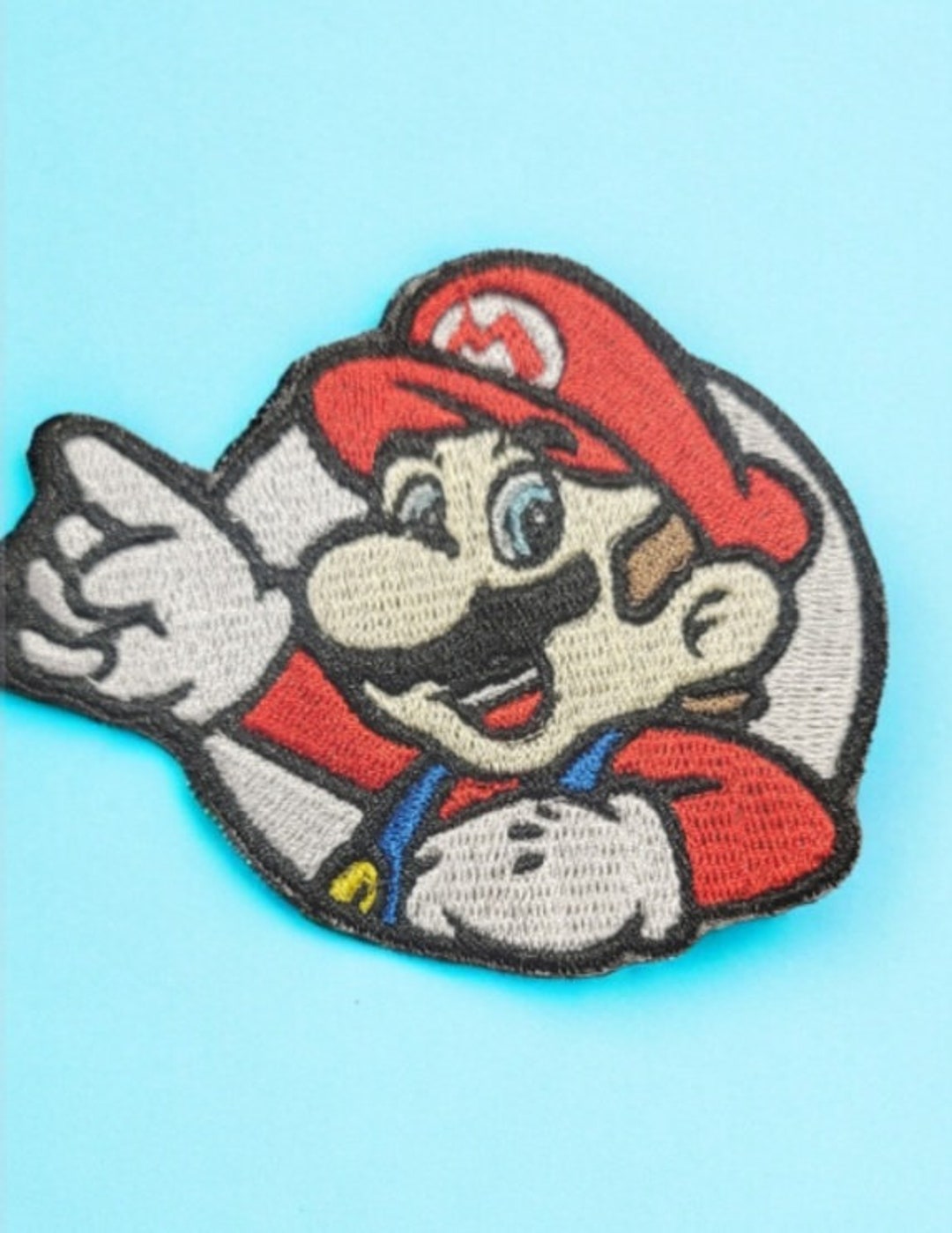 Mario Iron-on Patch - Etsy