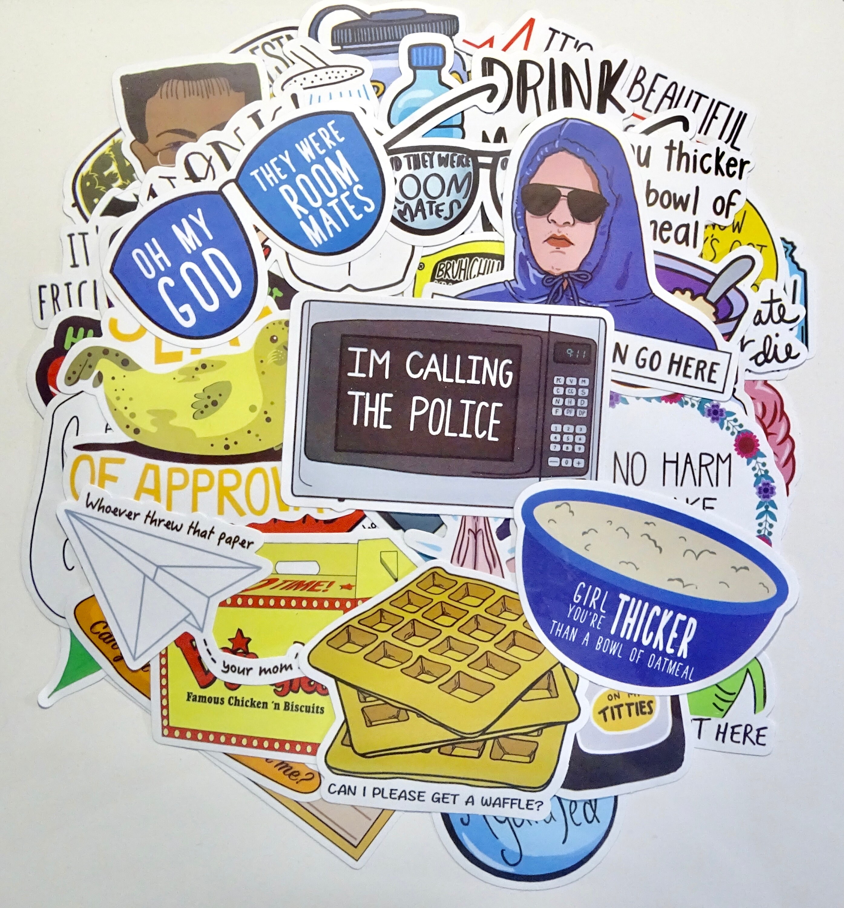 50 Pcs Meme Phrases Sticker Pack / Funny, Vines, Stickers - Etsy