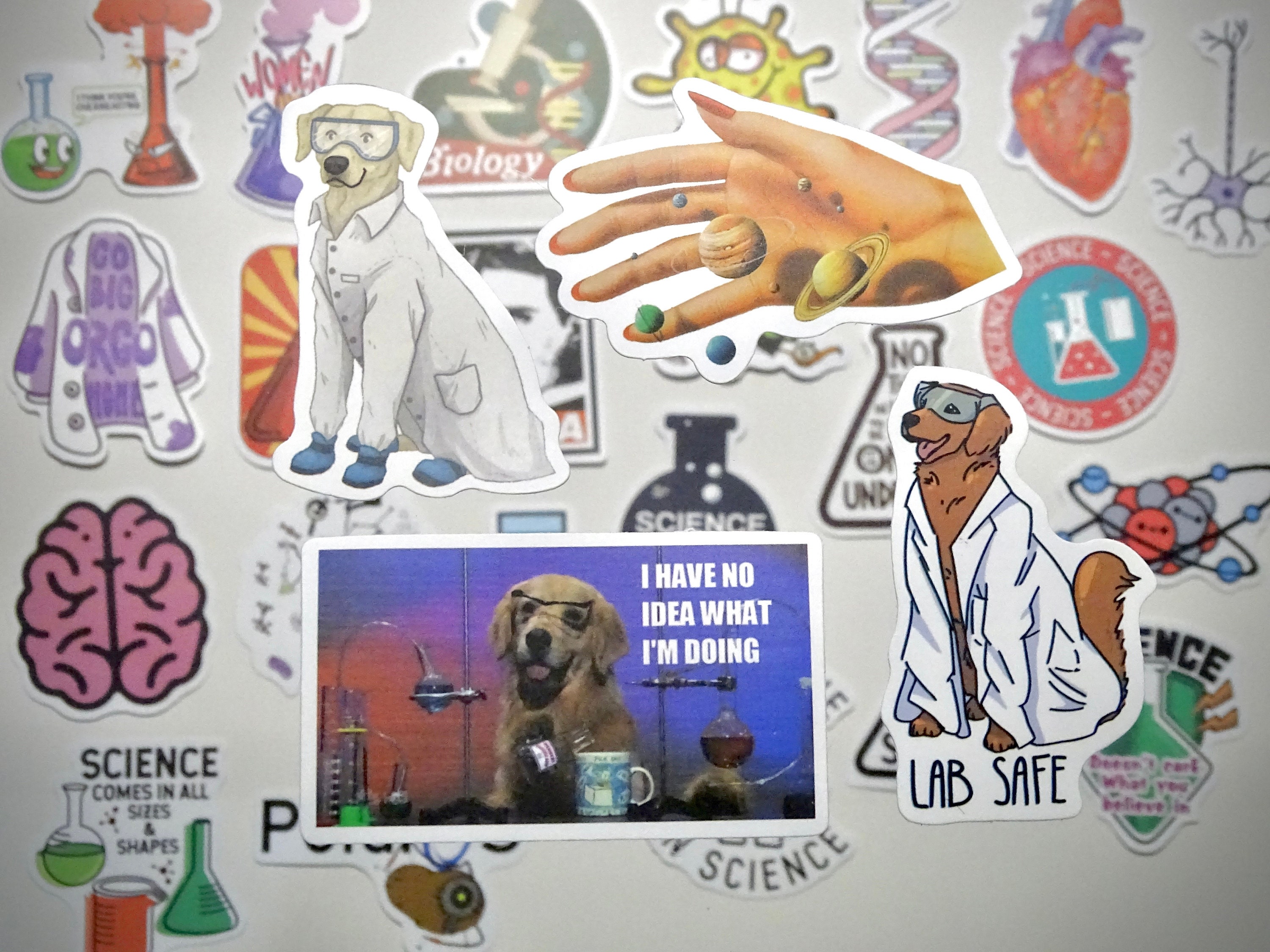 Science Sticker Pack / Sticker Pack, Funny, Stickers - Etsy