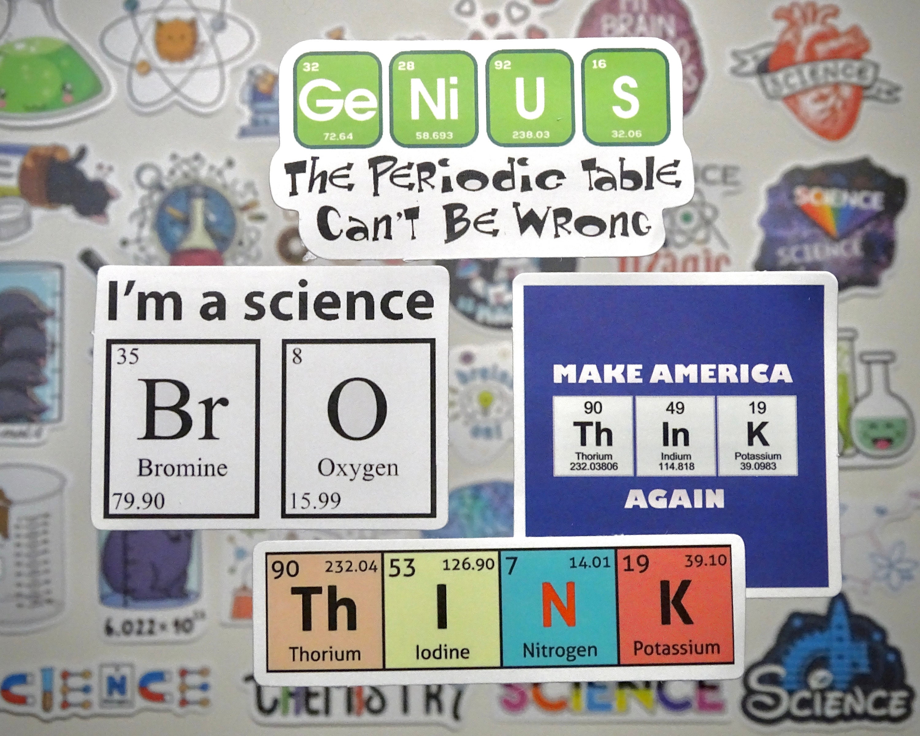 Science Sticker Pack / Sticker Pack, Funny, Stickers - Etsy