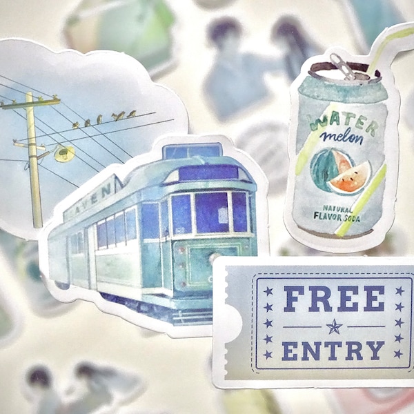 Train Sticker - Etsy